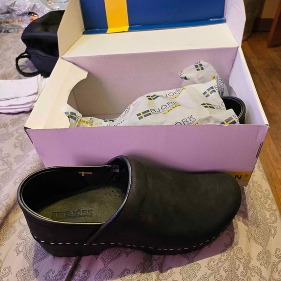 Bjork | Shoes | Bjork Swedish Black Clogs | Poshmark